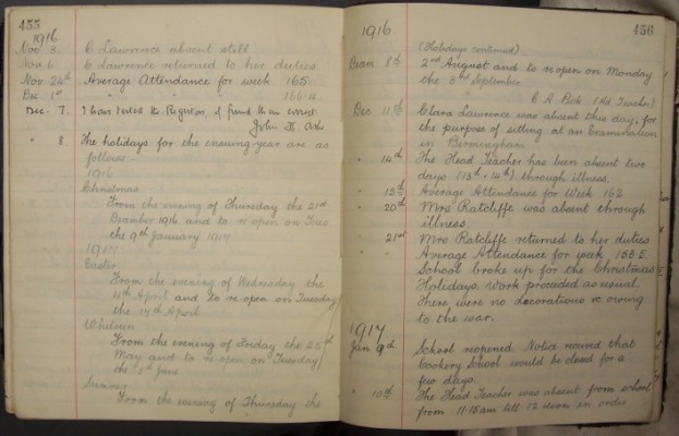 St. Peter's School: Schooling during World War 2 | School | Barford ...